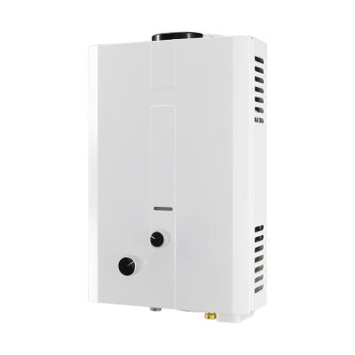 China Chimney 90-110MM Flue Gas Water Heater Including Copper Heat Exchanger and White Coated Panel Offering Commercial Heating for sale