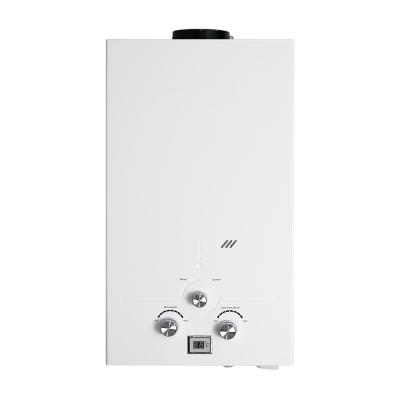 China DC 3V Voltage Flue Gas Water Heater Featuring Shower Hot Water and Durable Glass Panel Finish for Industrial Applications for sale