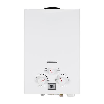 China G1/2 Connection Size Flue Gas Water Heater Featuring Pressure Relief Valve Temperature Control Range 35 to 80 Degree for Continuous Operation for sale