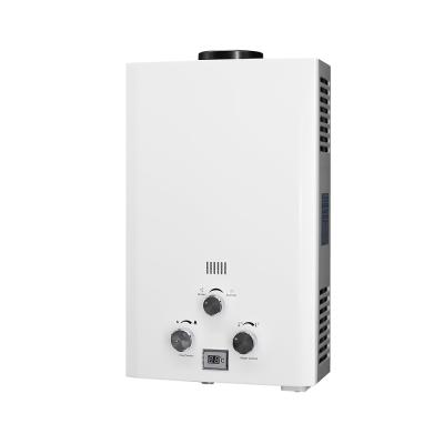 China Glass Panel Flue Gas Water Heater Designed for Water Pressure 002 to 08MPa Ensuring Operation in Industrial Environments for sale
