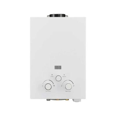 China Energy Efficiency 85 Percent Flue Gas Water Heater Built with Glass Panel Material Supporting LPG 2800Pa and NG 2000Pa Gas Pressure Usage for sale