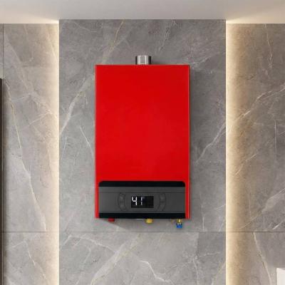 China Silk Screen Printing Forced Exhaust Gas Water Heater Nominal Heat Input 21KW Exhaustsystem Forced Ventilation Exhaust Fan And Heating for sale