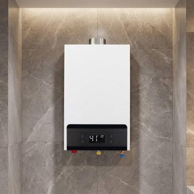 China Temperature Range 35-80 Degree Forced Exhaust Gas Water Heater NG Gas Type Body Size 530330143 MM Industrial Heating Solution for sale