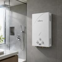 China Commercial Flue Gas Water Heater Featuring Rated Gas Pressure LPG 2800pa NG 2000pa and Copper Heat Exchange Material for Performance for sale