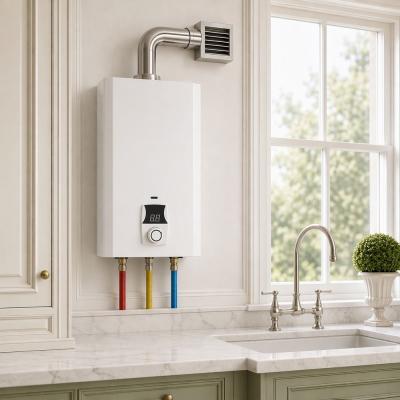 China Gas Power Source Gas Water Heater Incorporating 3 Burner Configuration Suitable for Restaurants Hotels and Facilities for sale