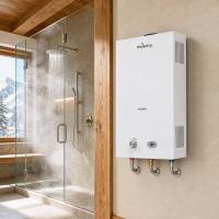 China Electronic Ignition Gas Geyser G1/2 Connection Size Heating Performance Suitable for Hospitality and Facility Management for sale