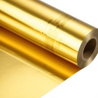 China Food Packaging Metallized Film with Golden Finish and Flexo Printing for sale