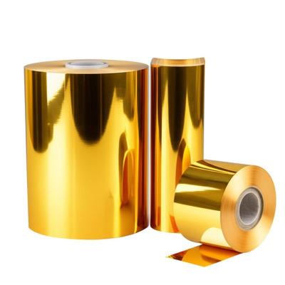 China Golden Vacuum Metallized Film for Pharmaceutical Industry The Ultimate Solution for sale