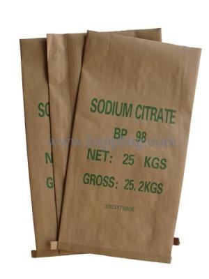 China Recyclable Multi Color OEM Multiwall Kraft Paper Bags 51x81cm 140g/m² for Seeds Fertilizer Flour for sale