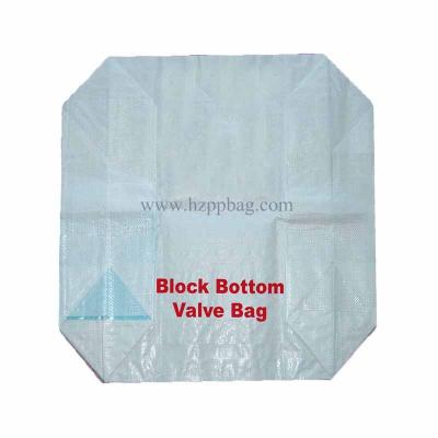 China Waterproof Antistatic Cement Packing Bags - 25-50kg Capacity Polypropylene Woven Bags with ISO 9001 Certification for sale