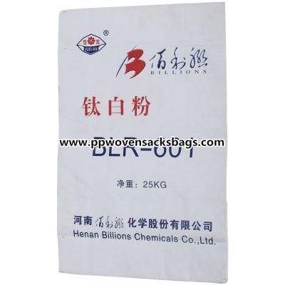China Recyclable Multiwall Paper Bags 51x81cm 140 g/m² for Titanium Pigment Packaging for sale