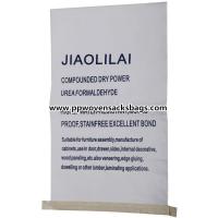 China Custom Laminated Woven Polypropylene Multiwall Bags 51x81cm 140g/m2 for Dry Powder Urea Packaging for sale
