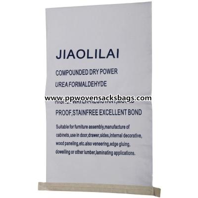 China Custom Laminated Woven Polypropylene Multiwall Bags 51x81cm 140g/m2 for Dry Powder Urea Packaging for sale