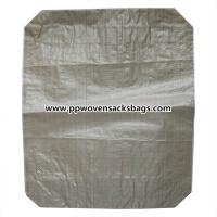 China Beige Laminated PP Valve Sacks for Cement - 25kg Load Capacity, 80g/m² Weight, 36x46x10cm Dimensions for sale