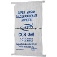 China 25 kg Polypropylene Valve Sealed Bags | 46x78 cm PP Woven Sacks for Calcium Carbonate & Industrial Powders for sale