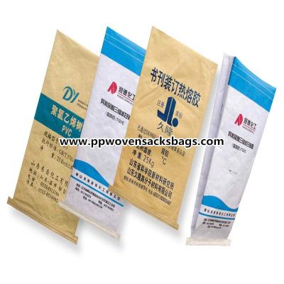 China Polypropylene Recyclable Multiwall Paper Bag 20x32 Inch 140 g/m² for Food Agricultural Industrial Packaging for sale