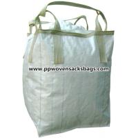China Heavy Duty 1000kg FIBC Bulk Bags - 37x37x47 Inch PP Woven Jumbo Bags with 5:1 Safety Factor for Industrial Packaging for sale