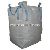 China Custom Large FIBC Bulk Bags 500-3000kg Capacity | 37x37x47 Inch PP Jumbo Bags with 5:1 Safety Factor for sale
