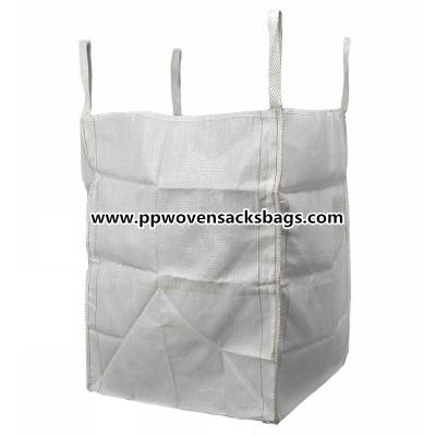 China Custom FIBC Bulk Bags with Lifting Loops - 1000kg Capacity, 37x37x47 Inch Size, 5:1 Safety Factor for sale