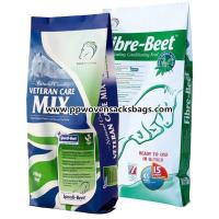 China BOPP Film Laminated PP Woven Horse Feed Bags - 50x84cm Size, 105g/m² Weight with Full Color Printing for sale