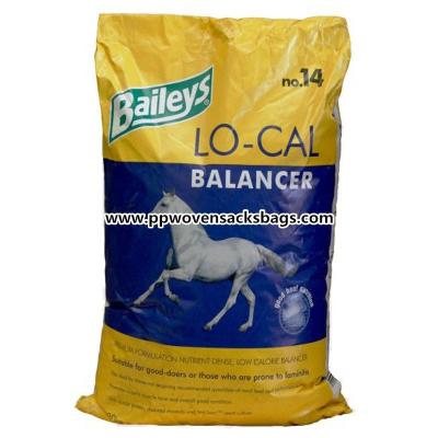 China Reusable BOPP Laminated PP Woven Bags for Seeds & Feed - 25-50kg Capacity, 102 g/m² Weight for sale