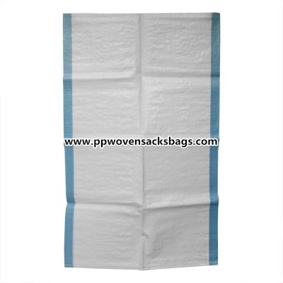 China OEM Woven Polypropylene Industrial Sand Bags 51x84cm 73g/m² for Cement, Fertilizer & Agricultural Seeds for sale