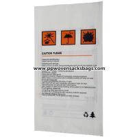 China Custom Polyethylene Packaging Bags 51x76cm for Synthetic Compound Polymer 25-50kg Capacity 90g/m² Weight for sale