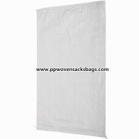 China 50kg Woven Polypropylene Sugar Packing Bags - 48x81cm Food Grade Packaging with 70g/m² Weight for sale