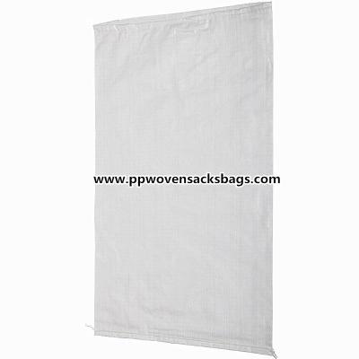 China 50kg Woven Polypropylene Sugar Packing Bags - 48x81cm Food Grade Packaging with 70g/m² Weight for sale