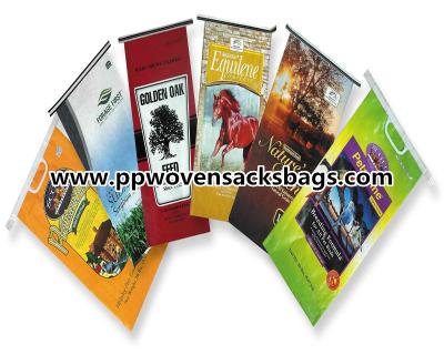 China Multi-color Printed BOPP Laminated PP Woven Bags 51x76cm 25kg Capacity for Agricultural Packaging for sale