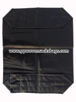 China Black PE Plastic Valve Sealed Bags for Activated Carbon - 25kg Capacity, 48x56x18cm Dimensions for sale