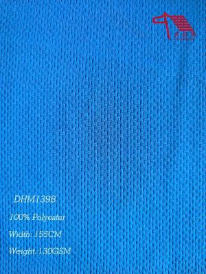 China Quick Dry Elongated Birdseye Mesh Fabric 130GSM Moisture Wicking for Sportswear T Shirts for sale