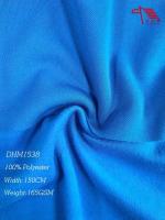 China Pique Polyester Brushed Fabric Breathable 165GSM for Team Uniforms for sale