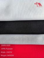 China Double Face Polyester Pique Knit Fabric Moisture Wicking 240GSM for Sportswear Polo Shirts for sale