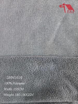China Breathable Micro Fleece Jacket Lining Fabric 180GSM with Anti Pilling Finish for sale
