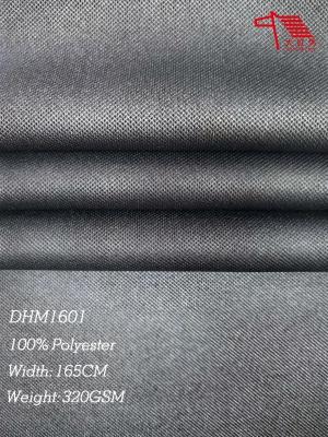 China 320GSM Polyester Knit Fabric Textured Pique Mesh Honeycomb Durable for Jacket Outerwear for sale