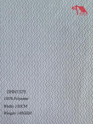 China 145GSM Moisture Wicking Fabric Rice Grain Eye Mesh Breathable Lightweight for T Shirts for sale