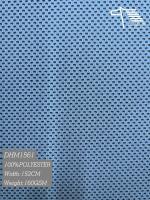 China 160GSM Polyester Birdseye Mesh Cationic Check Two Tone Moisture Wicking for Sportswear for sale
