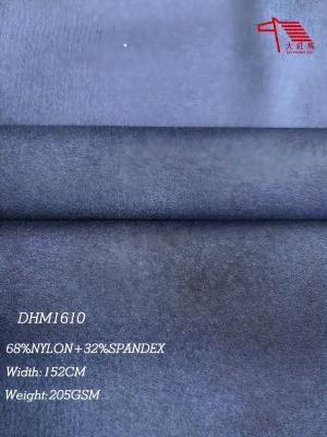China 205GSM Double Knit Fabric 68% Nylon 32% Spandex for 4 Way Stretch Activewear for sale
