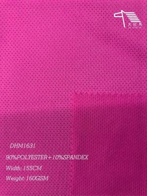 China 160GSM Polyester Spandex Mesh Fabric Butterfly Pattern 4 Way Stretch Breathable for Sportswear for sale
