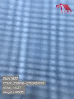 China 170GSM Polyester Spandex Moisture Wicking Fabric 4 Way Stretch Small Check Print for Sportswear for sale