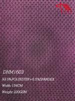 China Polyester Spandex Jersey Fabric 220GSM Butterfly Aperture Mesh Moisture Wicking for Sportswear for sale