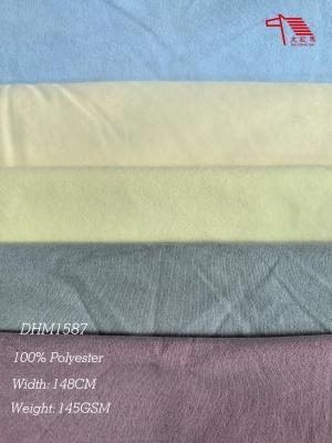 China Mechanical Polyester Stretch Knit Fabric Soft Touch Breathable 145GSM for Activewear for sale