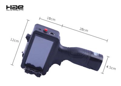 China 300dpi Handheld Inkjet Printer Thermal Foam Expiry Date Coding Machine for sale