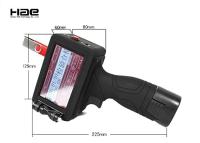 China 12.7mm Handheld Inkjet Coder , Portable Mobile Inkjet printer 600dpi Printing resolution for sale
