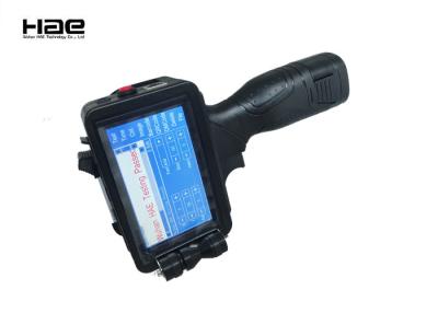 China CE Handheld Expiry Date Printer , Batch Coding Inkjet Printer For Bottles Cans for sale