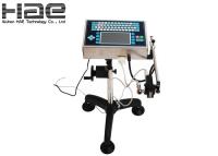 China DOD Inkjet Coding Printing Machine With Rotary Table Conveyor for sale