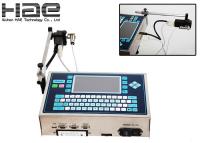 China DOD Inkjet Coding Printing Machine With Rotary Table Conveyor for sale