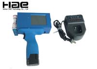 China Blue Automatic Spray Manual Operation Hand Held Inkjet Marker Expiry Date Print for sale