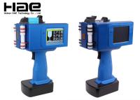 China Continuous Portable Industrial Handheld Inkjet Printer , Box Expiry Date Printing Machine for sale
